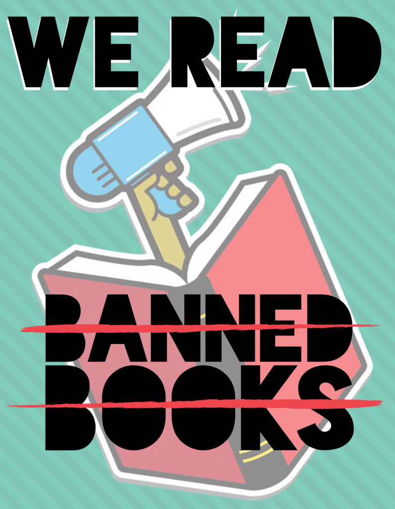 2018 Banned Books Week poster - Albany Public Library